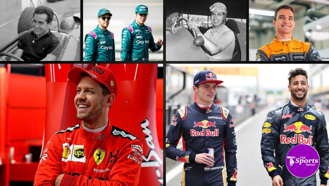 Complete List Of Formula 1 Drivers Past & Present | The Sports Tattoo